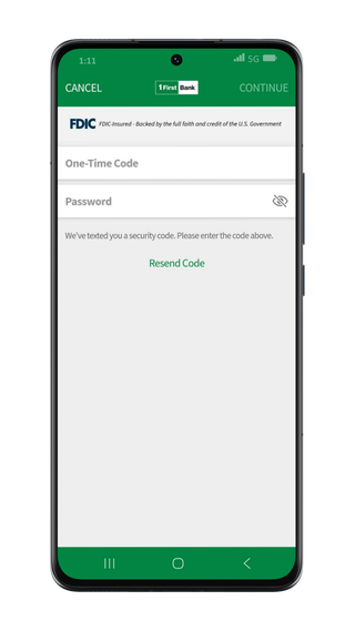 Mobile Bank App: Business Digital Banking - FirstBank