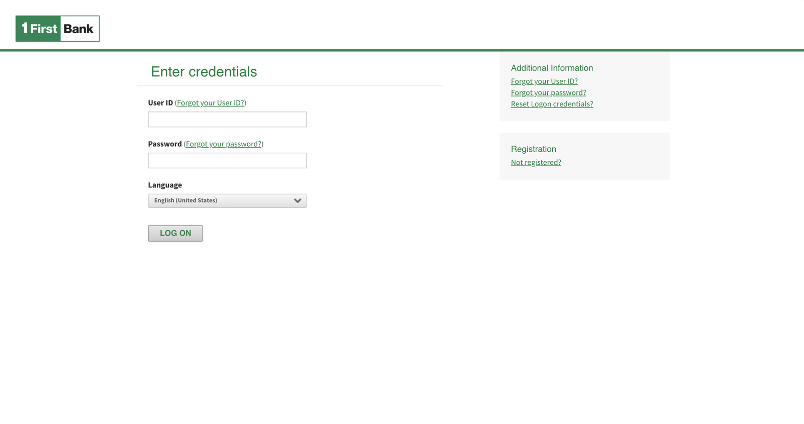 Manage your business card - FirstBank