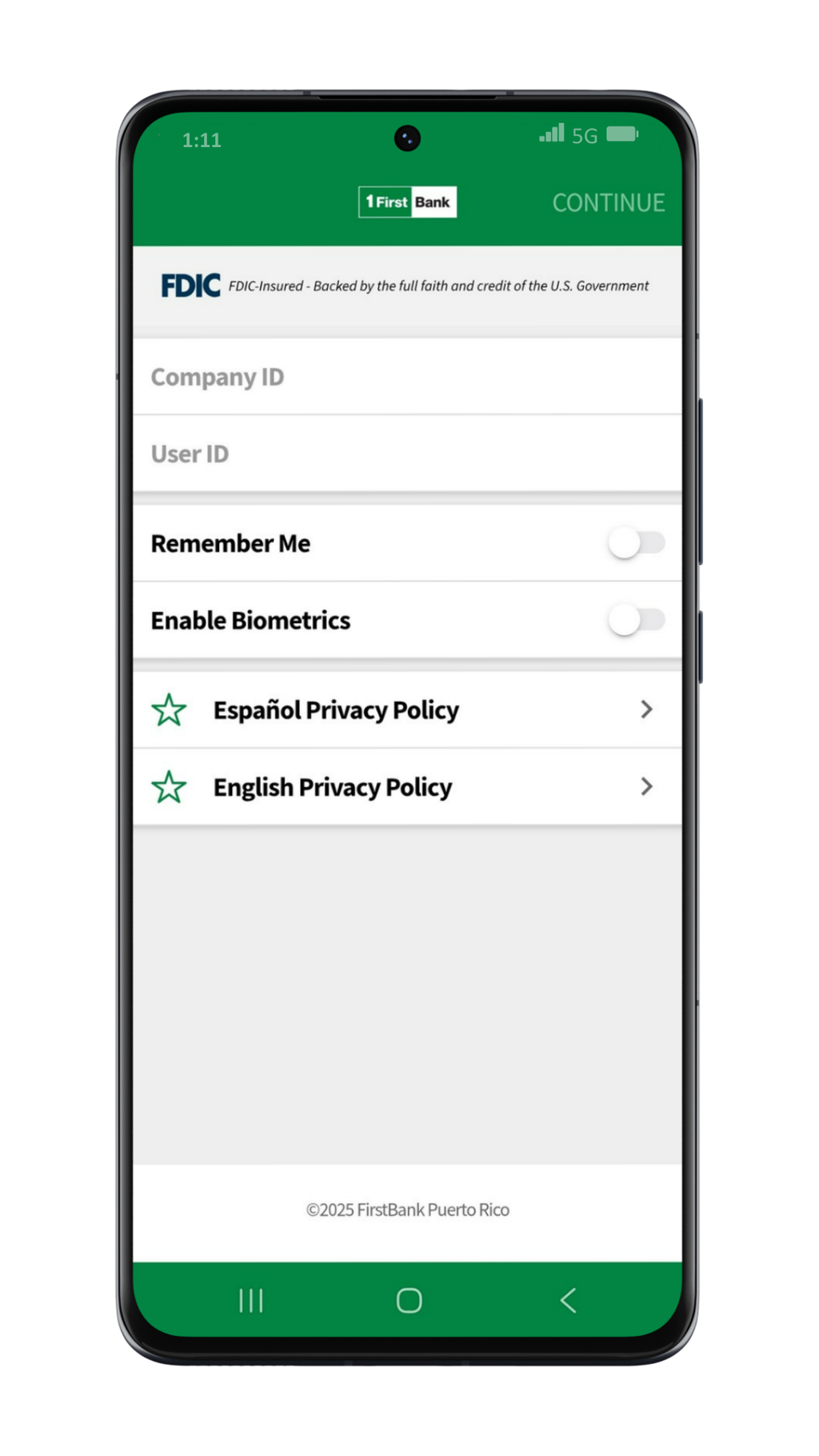 Mobile Bank App: Business Digital Banking - FirstBank